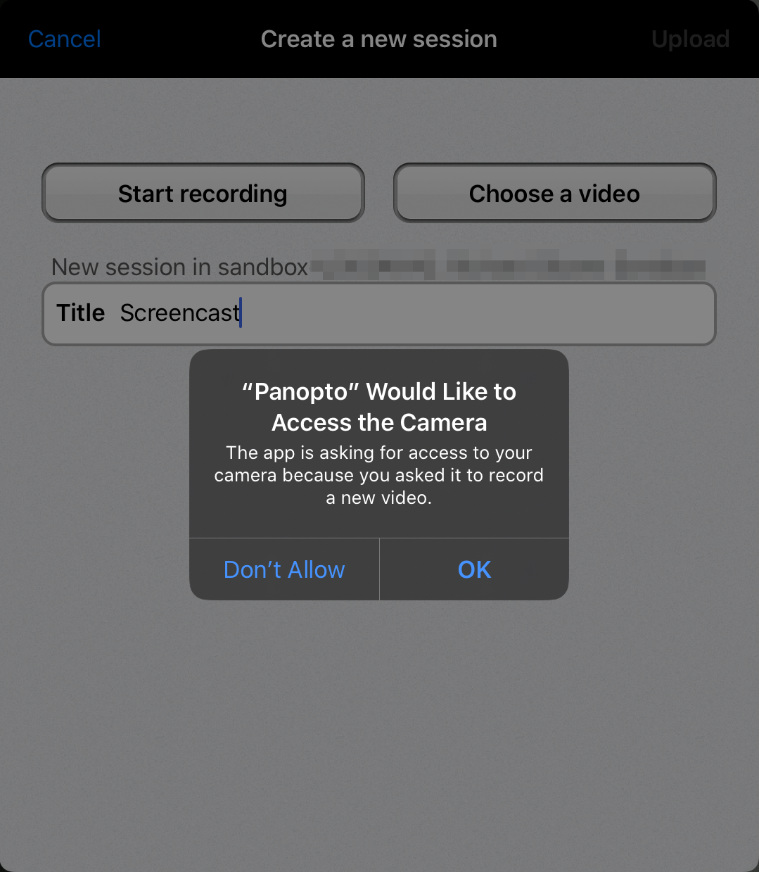 Using ReView (Panopto) to record video on an iPad – E-learning Help Guides