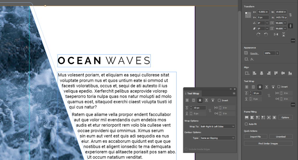 Adobe InDesign: Add and Transform Graphics – E-learning Help Guides