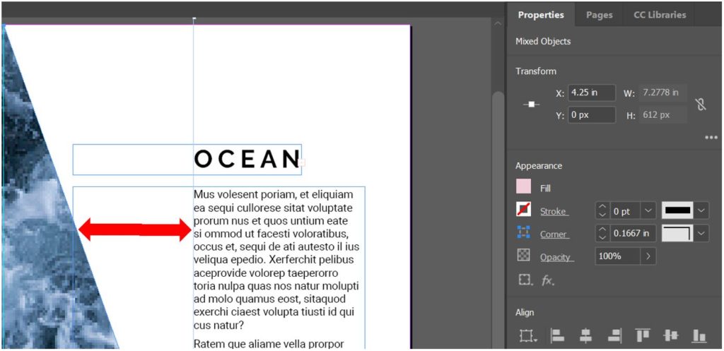 Adobe InDesign Text Wrap & Image Reshape guide – E-learning Help Guides