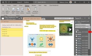 Microsoft OneNote: Previous Versions – E-learning Help Guides