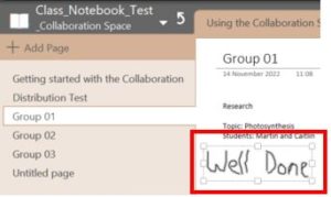 Microsoft OneNote: Change handwritten notes to text or math – E ...