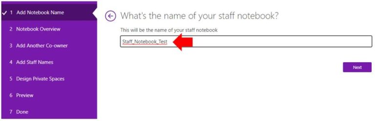 Microsoft OneNote: Staff Notebook – E-learning Help Guides