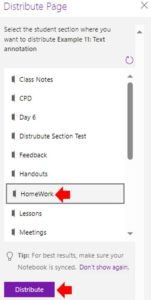 Microsoft OneNote: Distribute and Remove Content in Class Notebook – E ...
