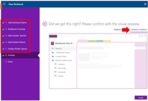 Microsoft OneNote: Setting up a Class Notebook (via Blackboard, MS ...
