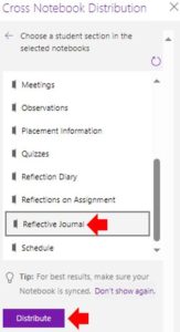 Microsoft OneNote: Distribute and Remove Content in Class Notebook – E ...