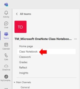 Microsoft OneNote: Setting up a Class Notebook (via Blackboard, MS ...