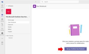 Microsoft OneNote: Setting up a Class Notebook (via Blackboard, MS ...