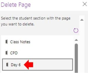 Microsoft OneNote: Distribute and Remove Content in Class Notebook – E ...