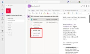 Microsoft OneNote: Setting up a Class Notebook (via Blackboard, MS ...