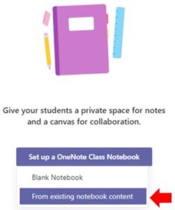 Microsoft OneNote: Setting up a Class Notebook (via Blackboard, MS ...