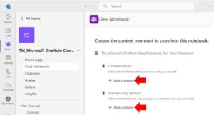 Microsoft OneNote: Setting up a Class Notebook (via Blackboard, MS ...