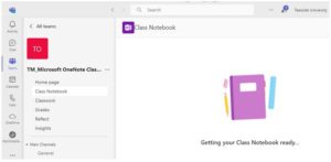 Microsoft OneNote: Setting up a Class Notebook (via Blackboard, MS Teams and OneNote App) – E ...
