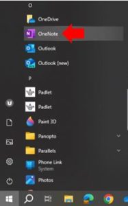 Microsoft OneNote: Setting up a Class Notebook (via Blackboard, MS ...