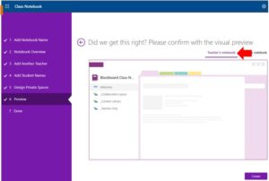 Microsoft OneNote: Setting up a Class Notebook (via Blackboard, MS ...