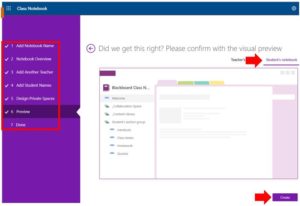 Microsoft OneNote: Setting up a Class Notebook (via Blackboard, MS ...