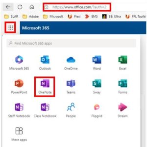 Microsoft OneNote: Setting up a Class Notebook (via Blackboard, MS ...