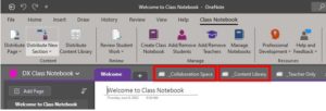 Microsoft OneNote: Setting up a Class Notebook (via Blackboard, MS ...