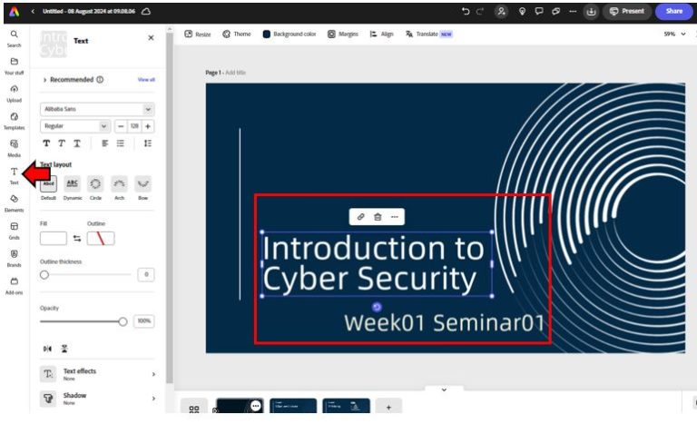 Adobe Express: Creating a Presentation – E-learning Help Guides